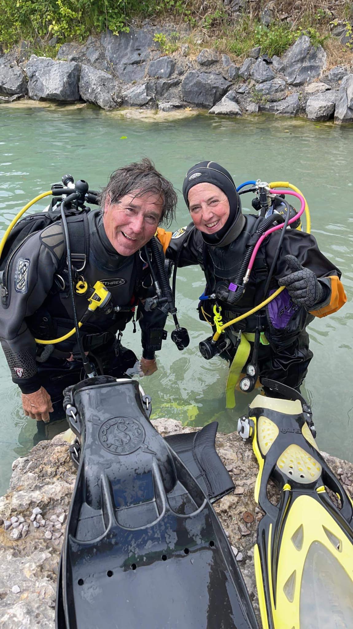 Open water training - Carlisle Sub Aqua Club