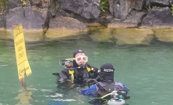 Open water training - Carlisle Sub Aqua Club